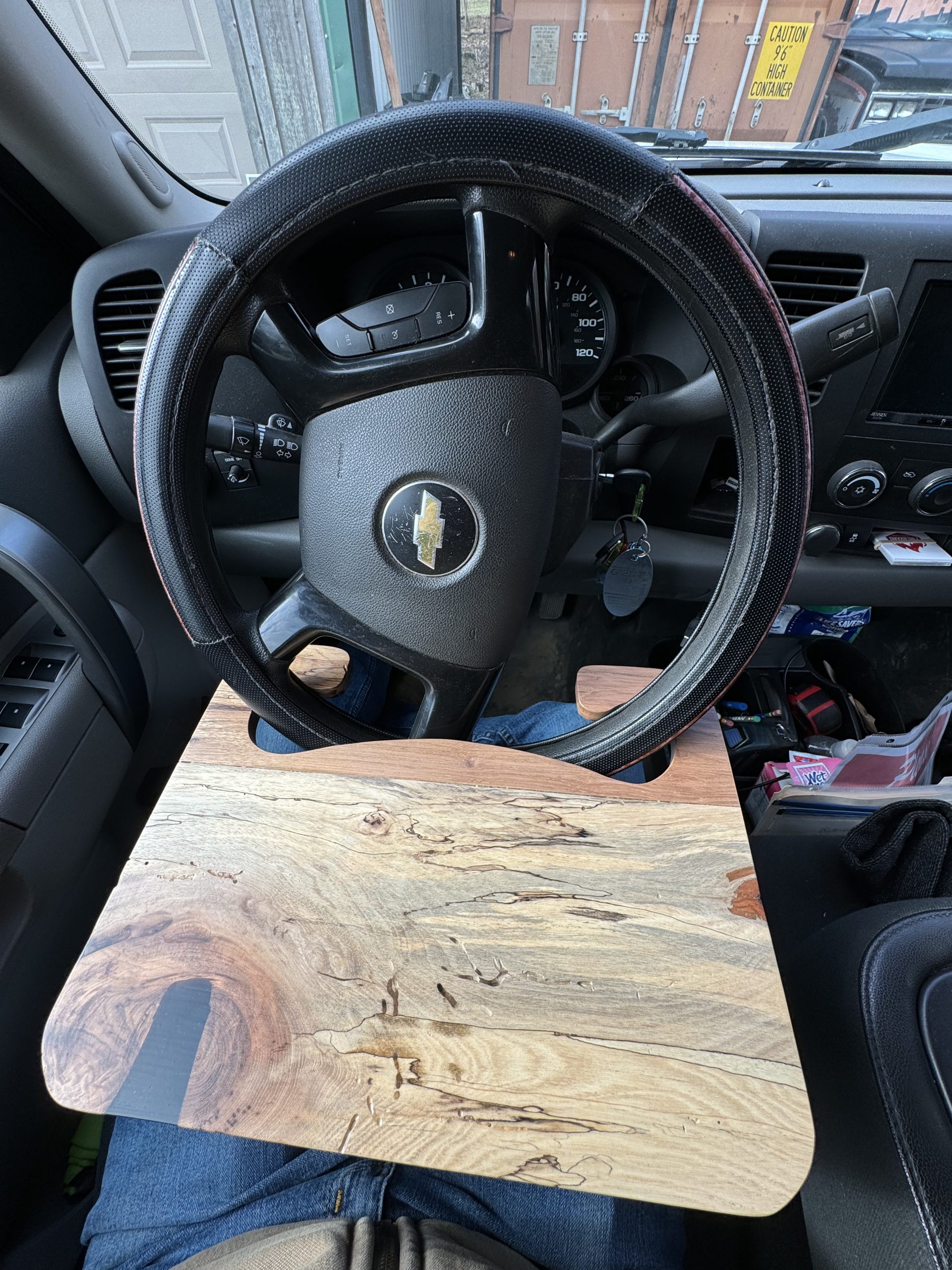 Steering Wheel Desk - Kirwin Wood Co.